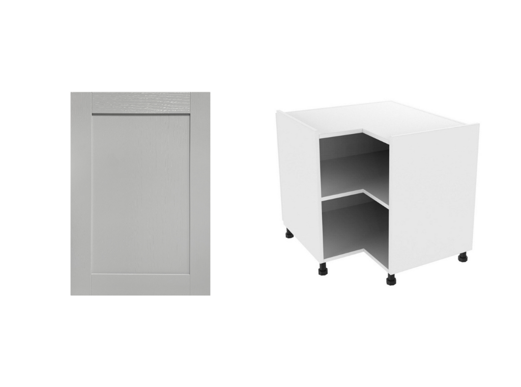 Harlem 720 L Shaped Corner Base Kitchen Unit — TheKitchenYard